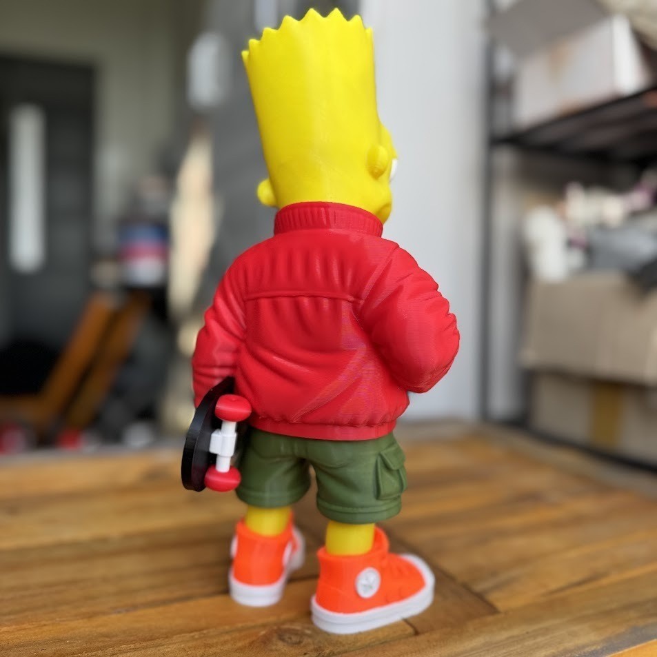 Bart-Inspired Urban Vibes Fan Art Figure | 3D Printed Collectible | eBay