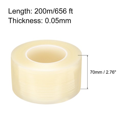 Surface Protective Removable Scratch Film Tape Roll 2.76 Inch x 656 Ft ...