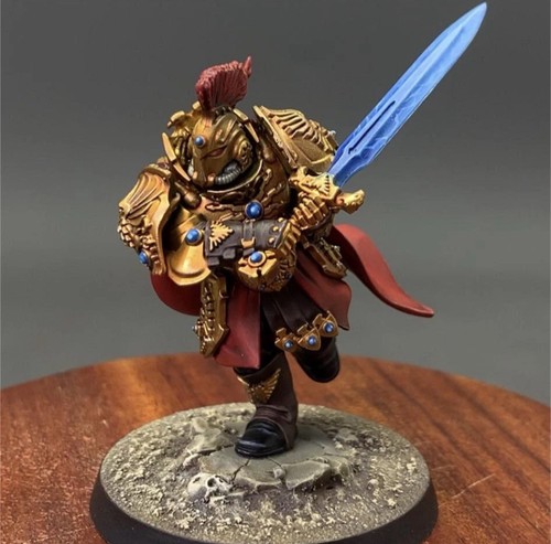 Adeptus Custodes Blade Champion Warhammer 40K Painted 40,000 Army Games ...