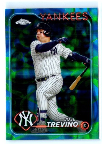 2024 Topps Chrome #USC99 Jose Trevino Lava Lamp Refractors /125 | eBay