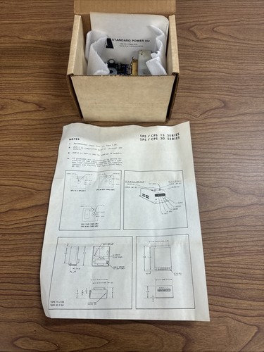 Standard Power SPS 15-12 0000-301566-01 Power Supply 115/230V 47-440Hz ...