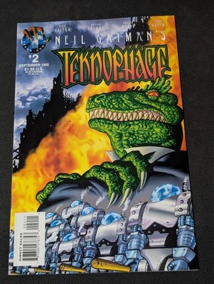 Teknophage #2 September 1995 Big Entertainment Tekno Comics | eBay