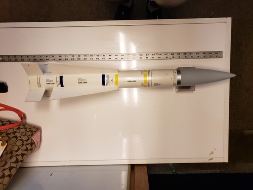 Estes Model Rocket Phoenix Missile, Original Kit, Built, EXC .condition ...