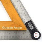 Digital Angle Finder Ruler and protractor combination, Easy and fast ...