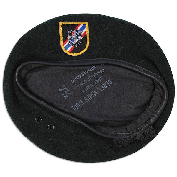 WARTIME 46TH SPECIAL FORCES COMPANY (46TH SFC THAILAND) BERET 1969 ...