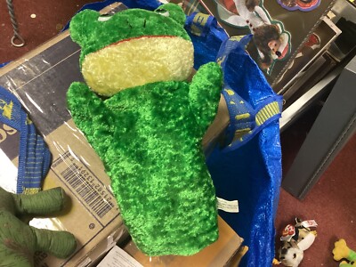 VTG Dollar Tree Hand Puppet Frog | eBay