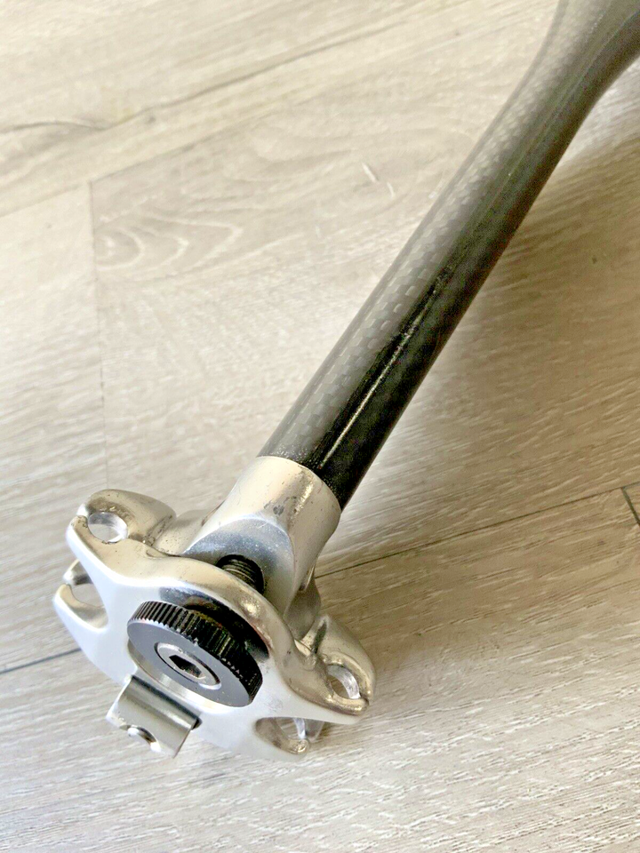 WEYLESS AERO CARBON SEAT POST 27.2 MM X 300 MM TOTAL LENGTH 202 GRAMS ...