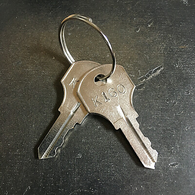(2) Kennedy Tool Box Replacement Keys Cut Key Code K101 - K299 -READ ...