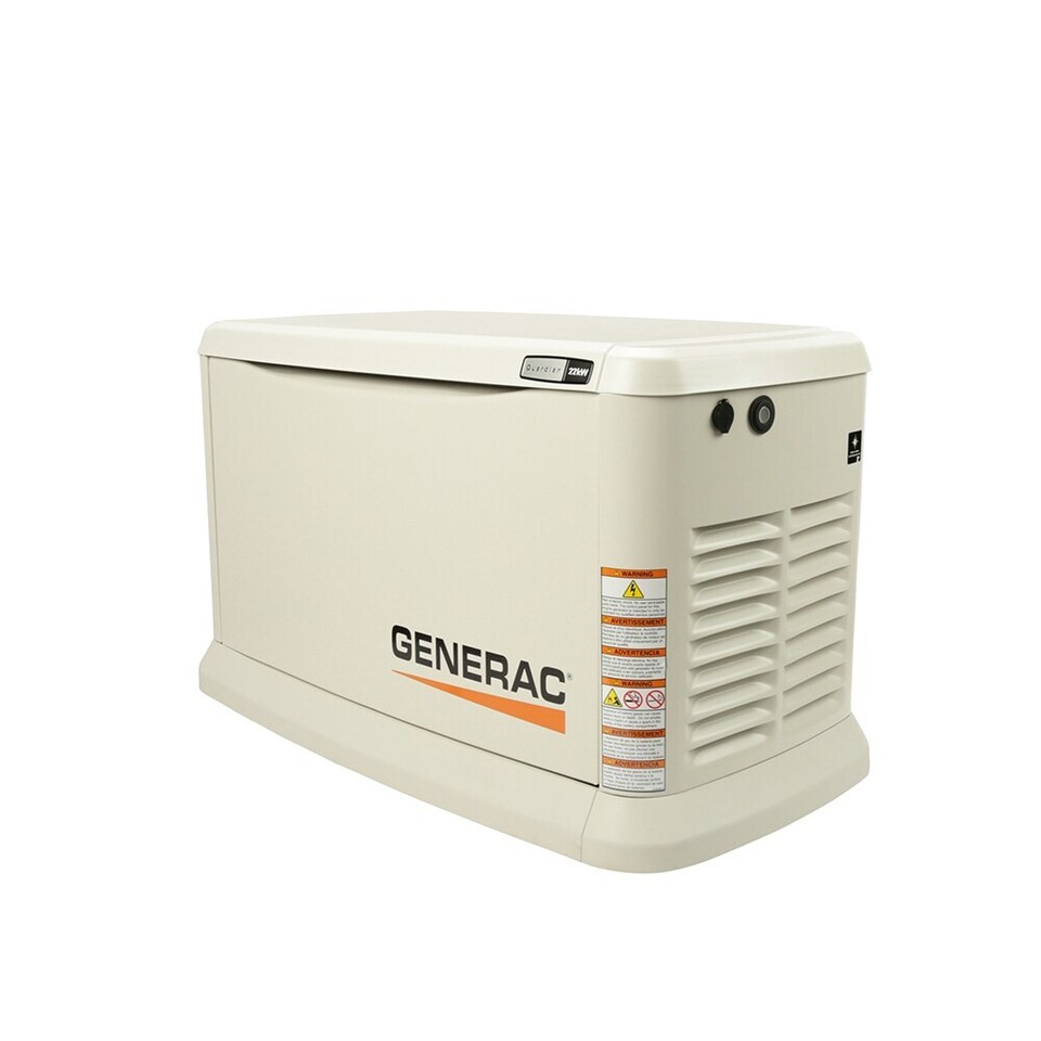 Generac Guardian® 22kW Aluminum Standby Generator System (400A Service ...