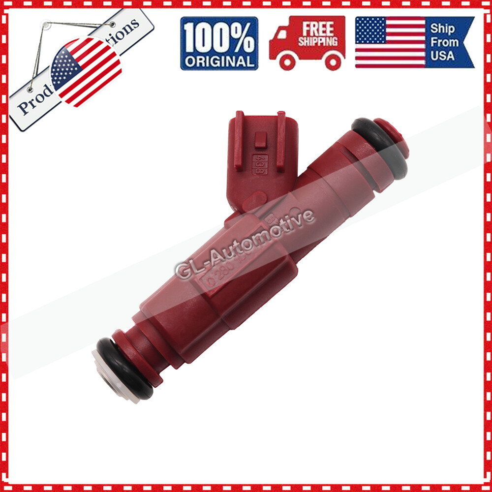 New, Set of 4, Fuel Injectors, For Ford Focus 2.0L 2.3L, 2003-2007 ...