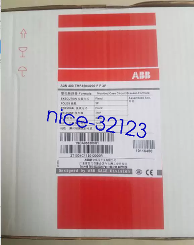 1pc ABB A3N400 TMF320/3200 FF 3P Circuit Breaker 10116450 DHL&FedExUPS ...