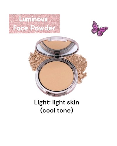 Girlactik Luminous Face Powder, Light, Full Size New With 1 Free Power ...