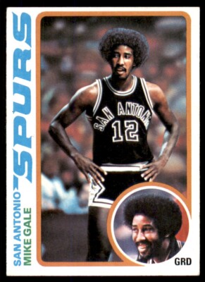 1978-79 Topps Basketball Mike Gale San Antonio Spurs #37 | eBay