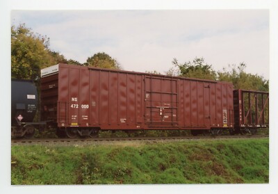 Norfolk Southern (NS) Boxcar #472000 ORIGINAL 4 x 6 Color Photo Print ...