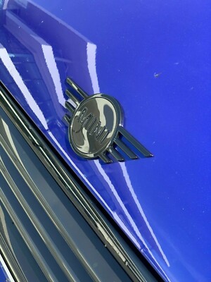 Brand New Genuine MINI F55 F56 F57 Piano Black Front Wing Badge ...