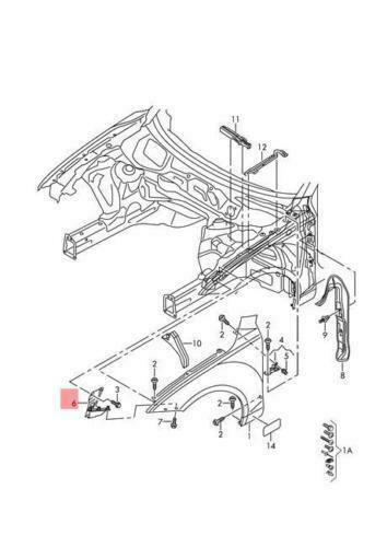 OEM AUDI A7 SPORTBACK RS7 BRACE LEFT 4G8821135D | eBay