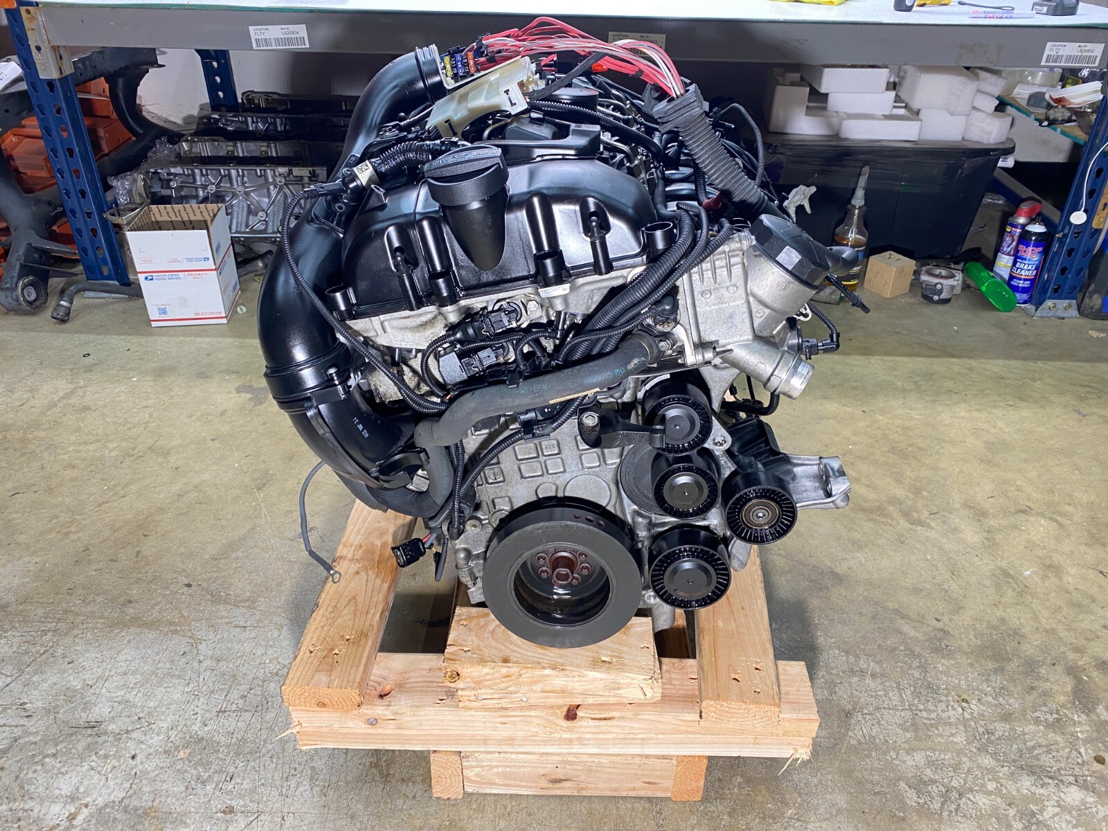 BMW E90 E92 335 X1 AWD N55 Manual Complete Engine Motor Assembly 82K ...