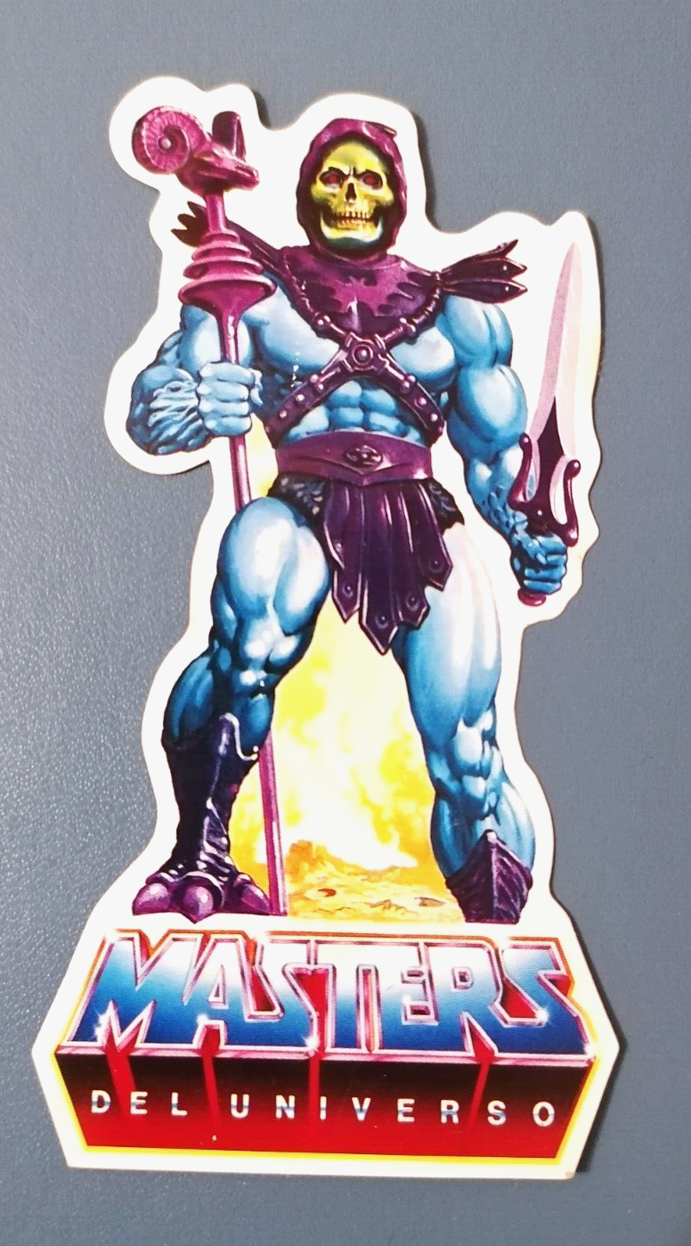 MASTERS OF THE UNIVERSE (MOTU) - SKELETOR - Promotional Sticker (RARE ...
