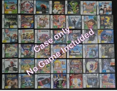 Nintendo DS Game Cases inc Mario Sonic Pokemon Disney Lego | eBay