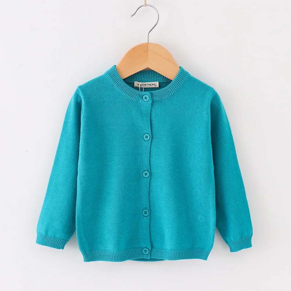 New Knitted Cardigan Sweater Baby Children Boys Girls Kids Wear Baby ...