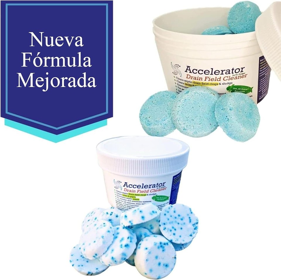 Drain Field Cleaner by Dr. Pooper - Clears Septic System Leach & Drain ...