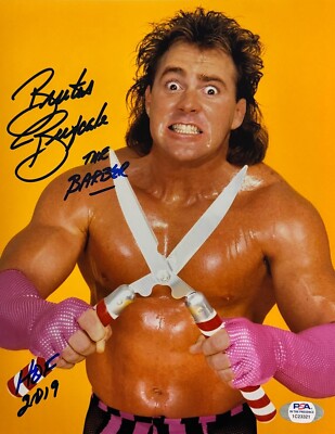BRUTUS "THE BARBER" BEEFCAKE INSCRIBED HOF 2019 AUTOGRAPHED 8X10 PHOTO ...