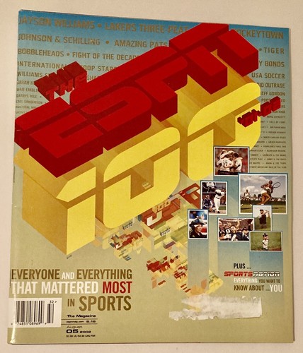 ESPN The Magazine August 5, 2002 THE ESPN 100 ' 01- 02' | eBay