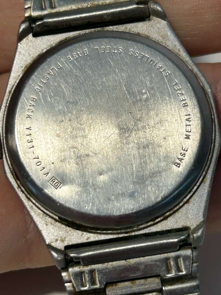 Lorus (Seiko) Quartz Mens Watch Y131-701A Untested | eBay