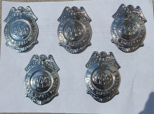 ( 5 ) New, AAA School Safety Patrol Badge ( Lot Of Five ) | eBay