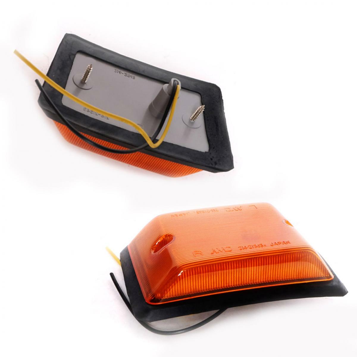 Pair Side Marker Lamp Indicator Light Fit Isuzu ELF TL80 TL82 Truck ...