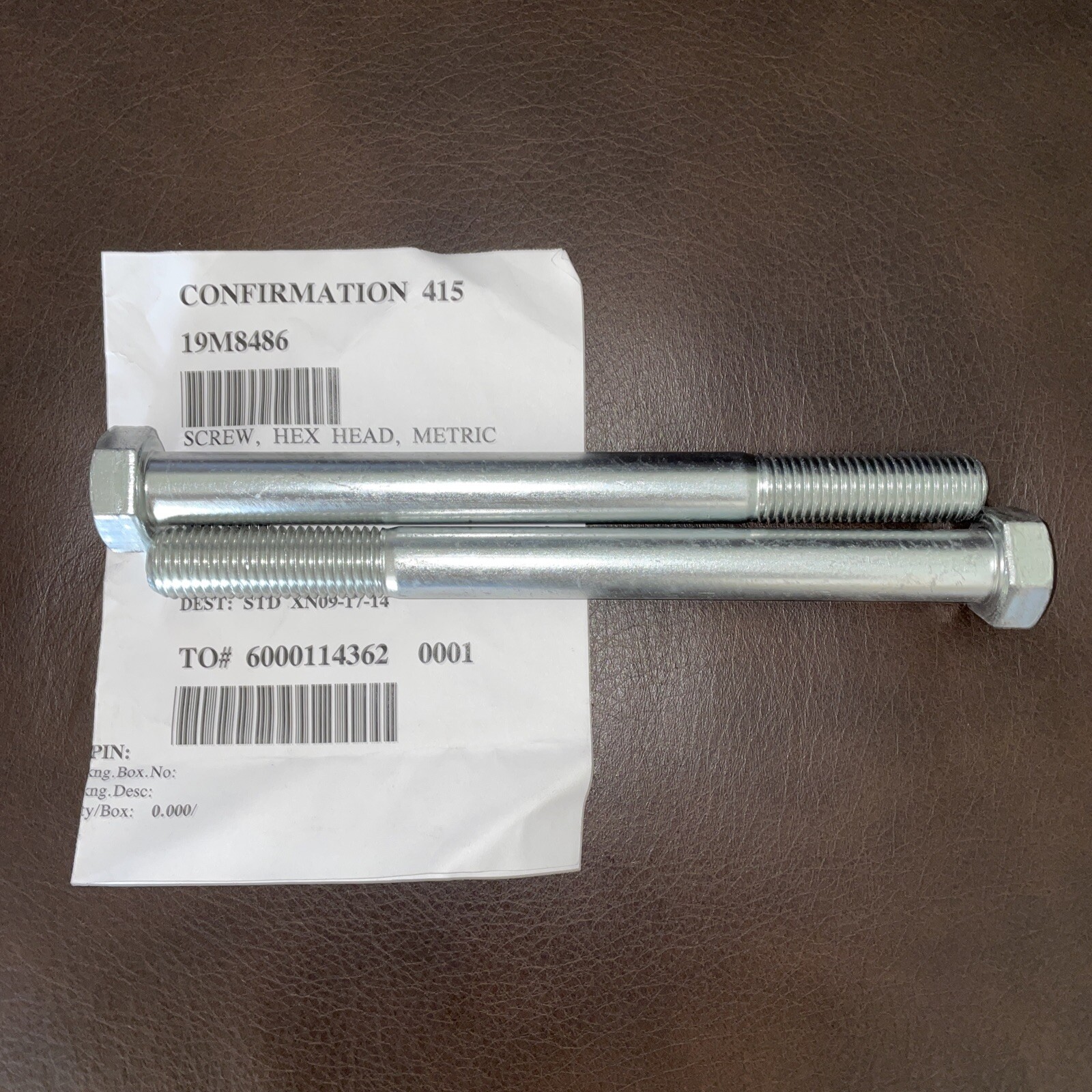 John Deere OEM Metric Bolt 19M8486 (2) | eBay