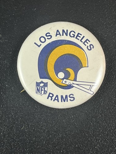 VINTAGE NFL LOS ANGELES RAMS FOOTBALL PIN BUTTON PINBACK | eBay