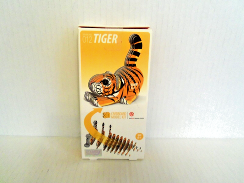 Tiger 3D Cardboard Model Kit 012 Eugy Age 6+ Assembly Required | eBay