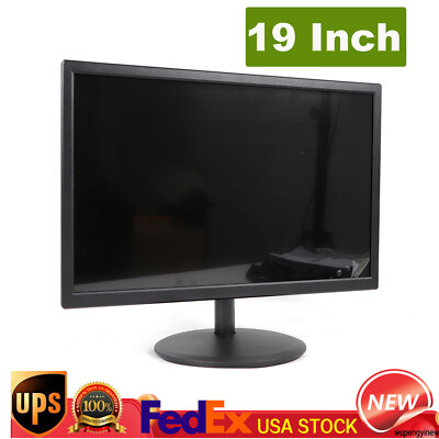 19 inch Portable LED Smart Digital LED Display 16:10 HDMI VGA AV HD ...