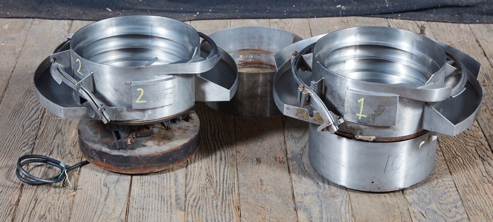 12" Stainless Steel Vibratory Sorting Bowl Hopper TWO AVAILABLE | eBay