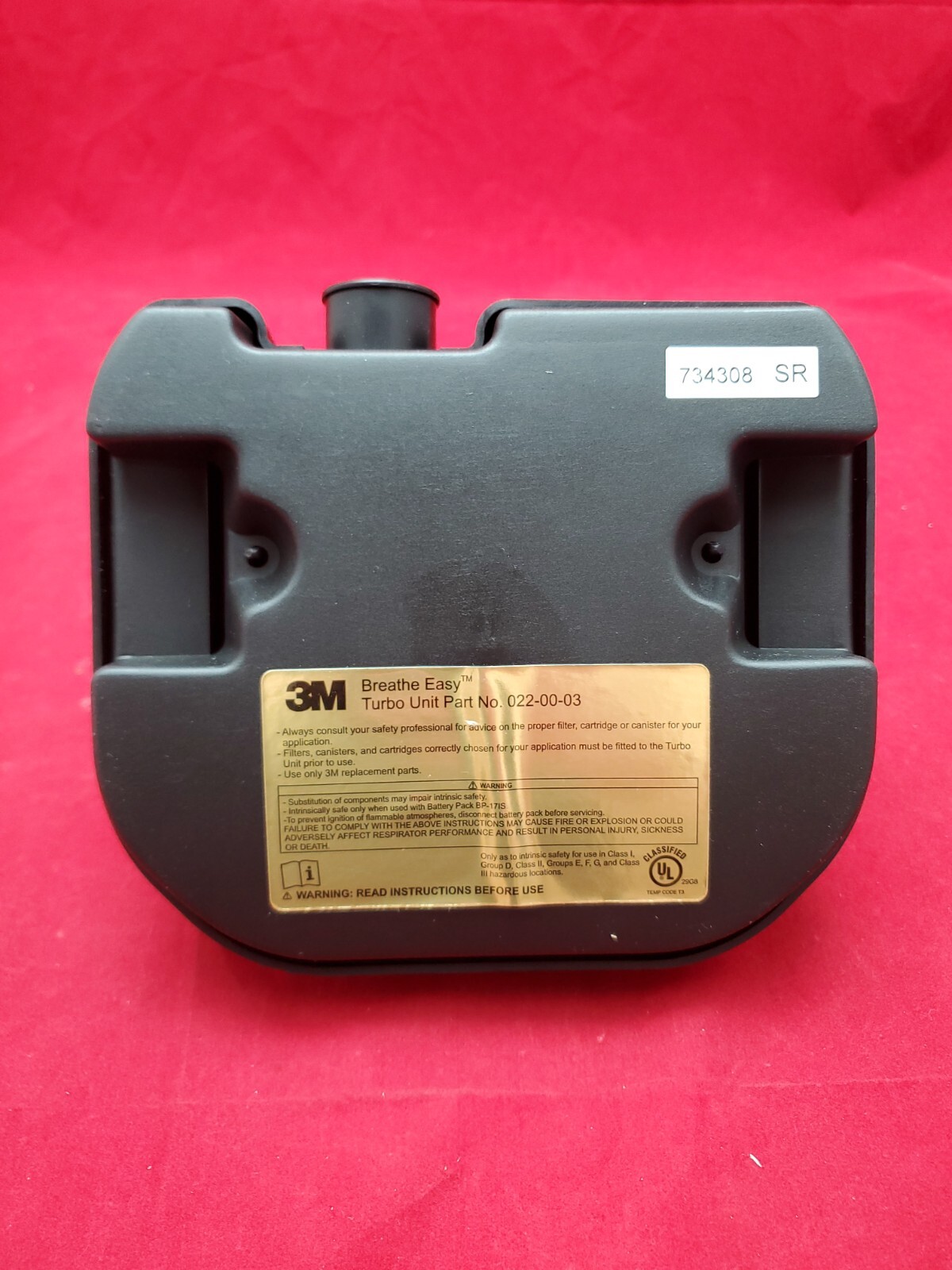 3M Breathe Easy Turbo Air Purifying Respirator 520-15-00 - New | eBay
