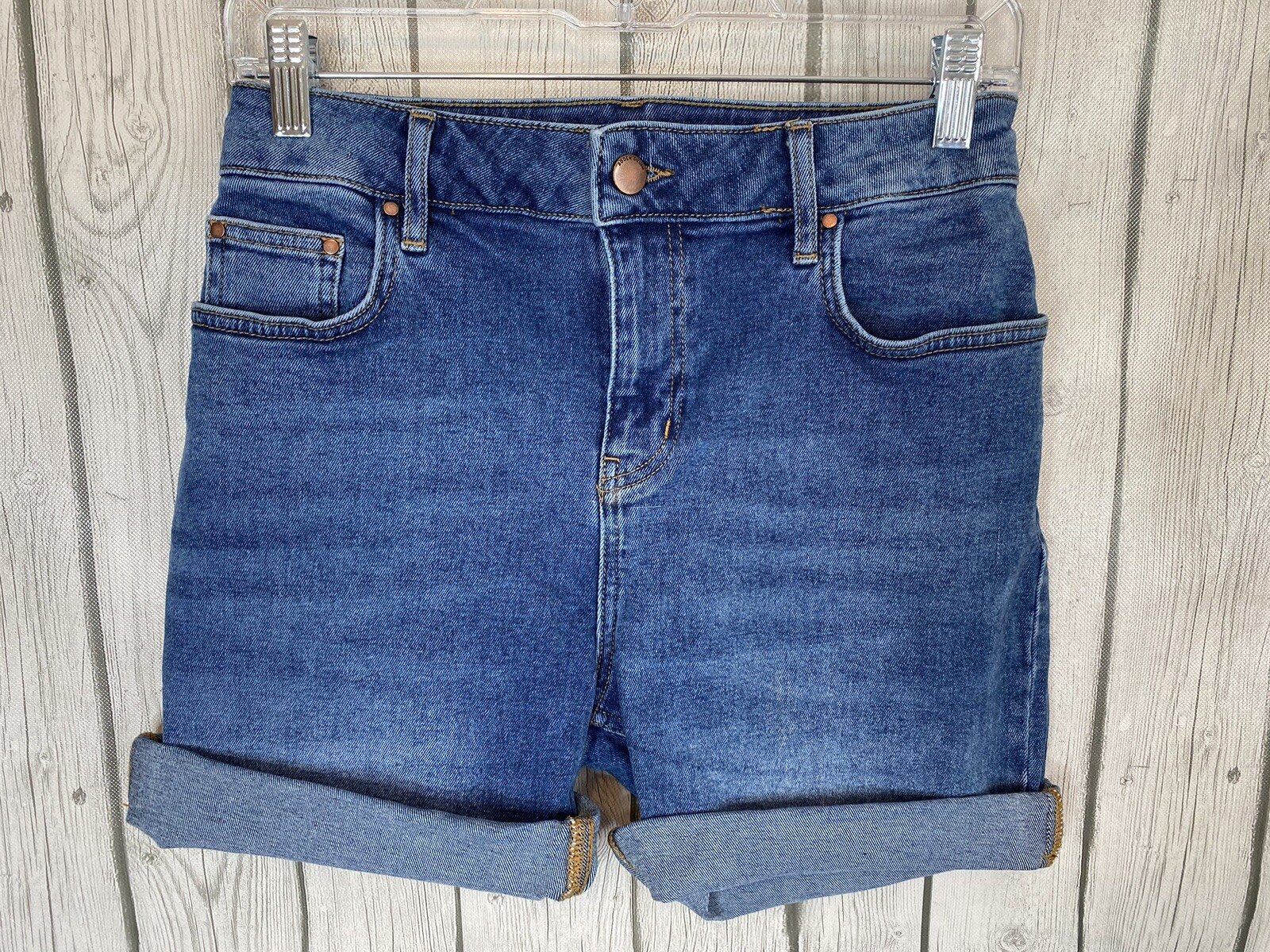 Boden Devon Cuffed Denim Shorts Mid Vintage Denim Siz… - Gem