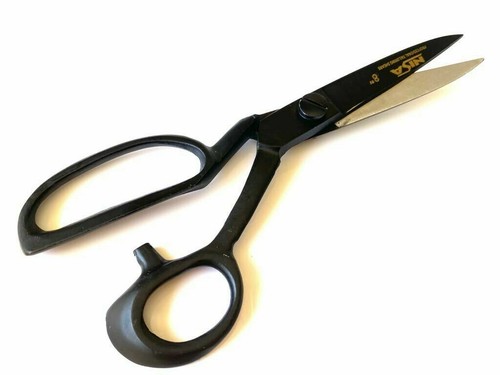 SCISSORS 8" HEAVY DUTY UPHOLSTERY CARPET / SHEAR TAILOR SCISSORS FULL ...