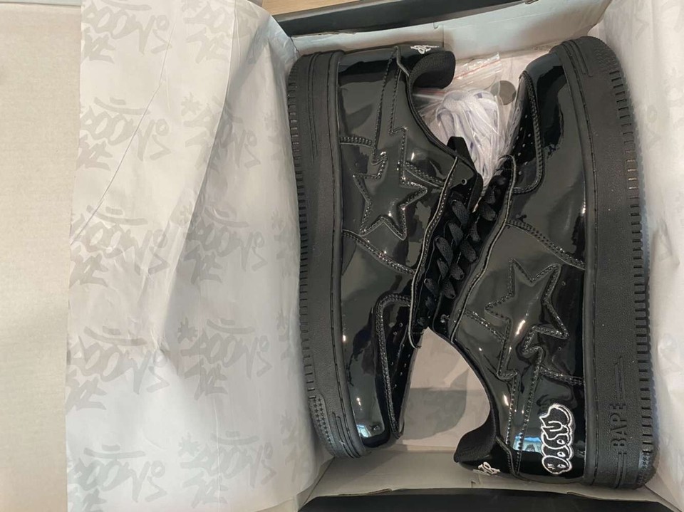 Bapesta x MF DOOM (Black Dusk) Concept Bape Sneakers - Multiple Sizes ...