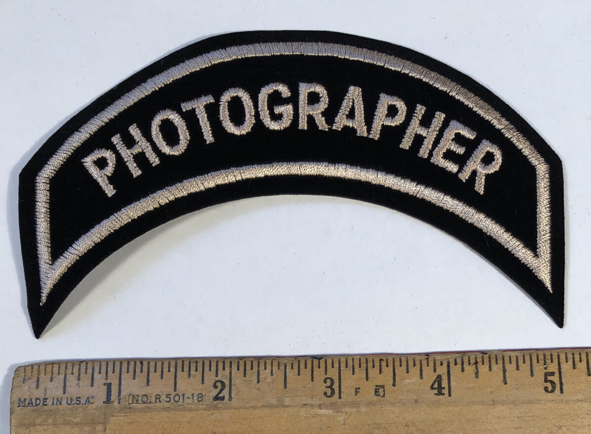 Harley-Davidson Owners Group HOG Photographer Rocker Patch Chapter Vest ...