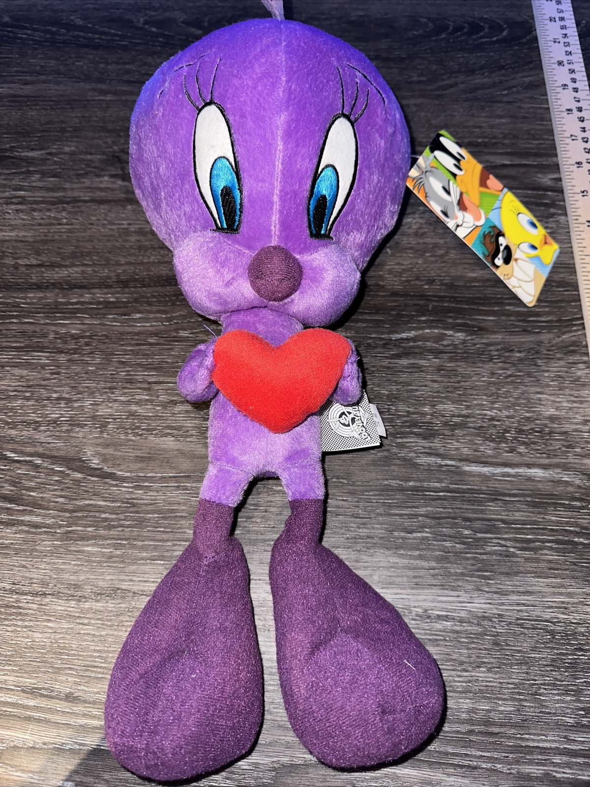 Tweety Bird Holding A Heart