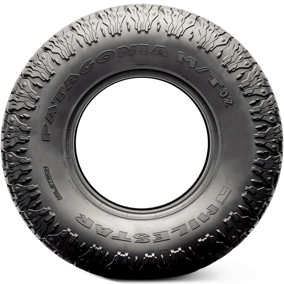 4 New Milestar Patagonia M/t - Lt35x12.50r15 Tires 35125015 35 12.50 15 ...