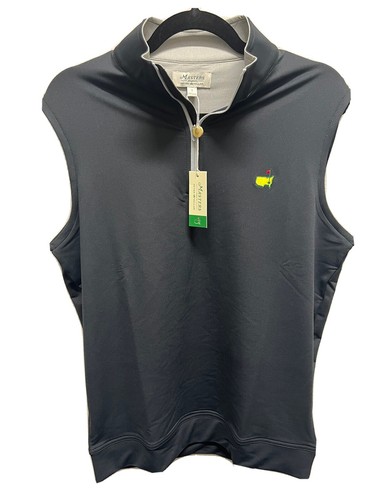 NEW 2023 Masters Golf Tournament Peter Millar Black Vest Men’s Size ...