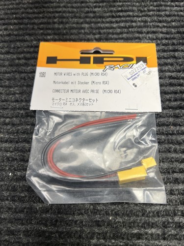 HPI 1080 - MOTOR WIRES with PLUG (MICRO RS4) | eBay