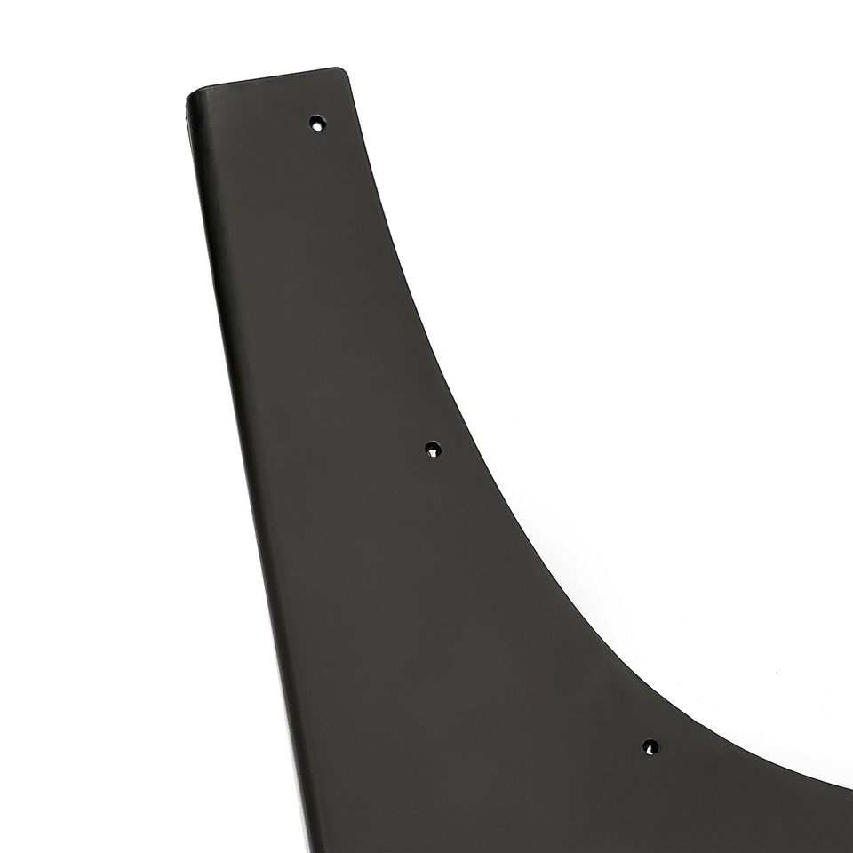 For 14-19 GMC Sierra 22894860 Front & Rear Black Grain Molded Splash ...