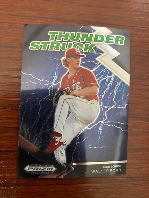 2022 Prizm Draft Picks Thunder Struck Walter Ford #TH-WF Seattle ...