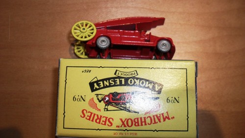 Matchbox Originals First Series Reproduction - MX-105 Fire Engine No 9 ...