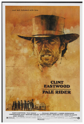 Pale Rider - Clint Eastwood - Movie Poster - US Version #2 | eBay