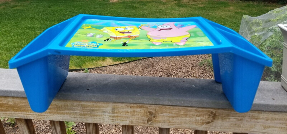2006 SPONGEBOB SQUAREPANTS & PATRICK PLASTIC LAP DESK~FOOD/ACTIVITY ...
