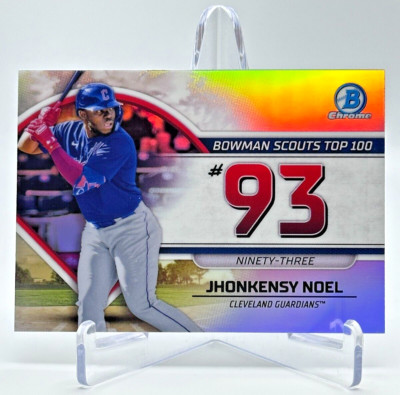 Jhonkensy Noel BOWMAN SCOUTS TOP 100 Refractor - 2023 Bowman #BTP-93 | eBay
